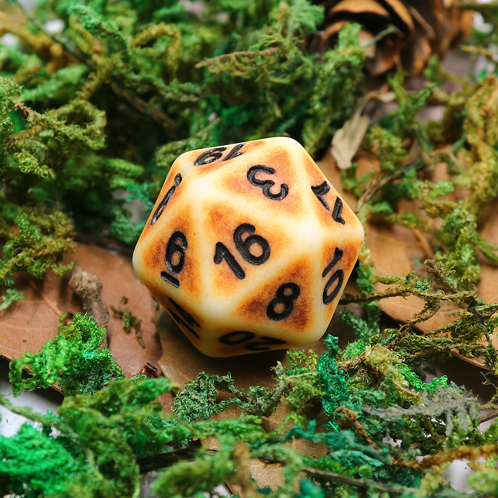 Brown Ancient,D20 Dice