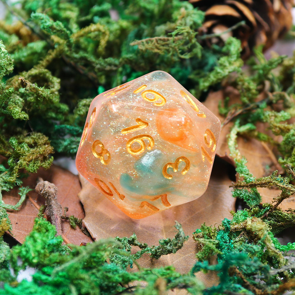 Luminous Koi,D20 Dice