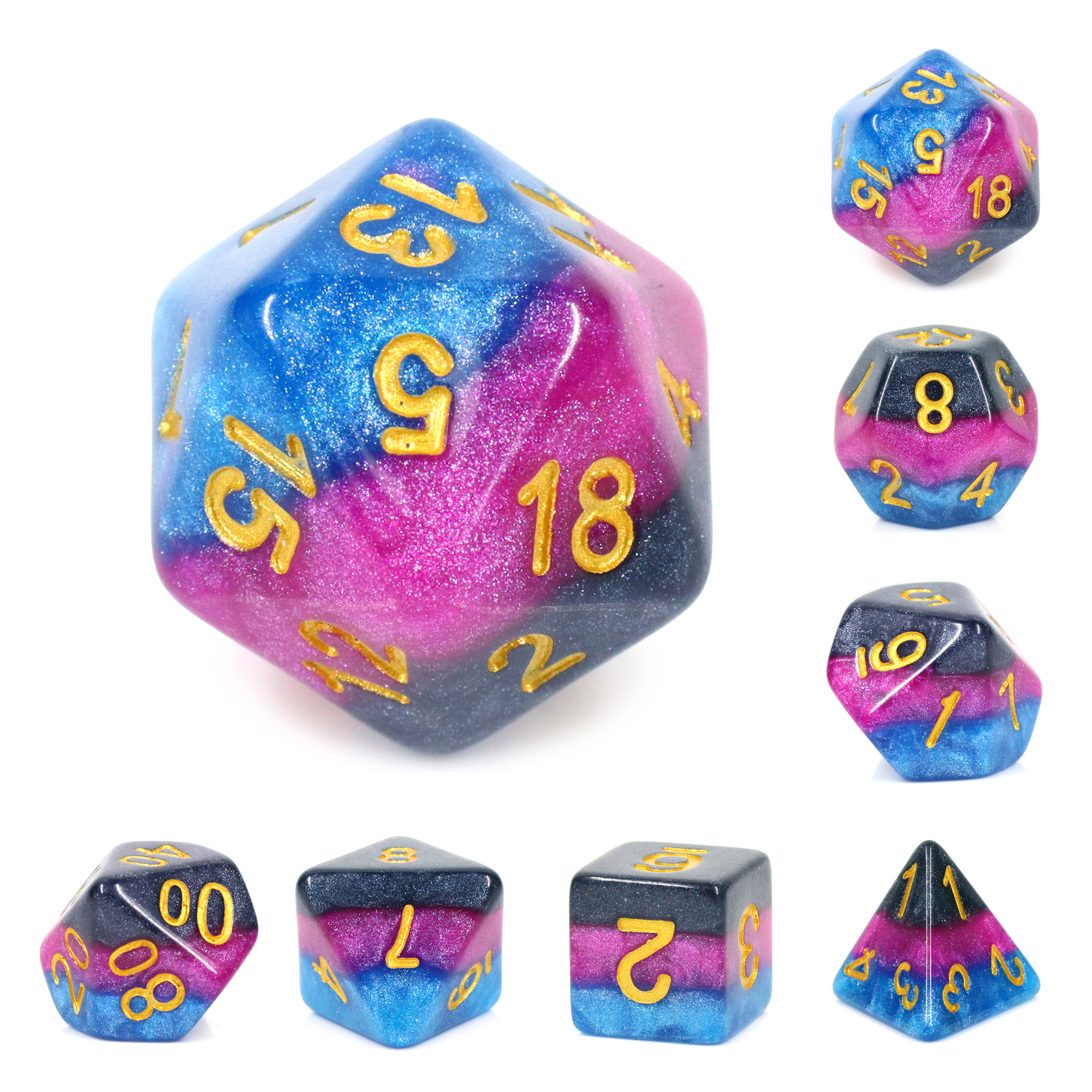 Venom,Layer Dice Set