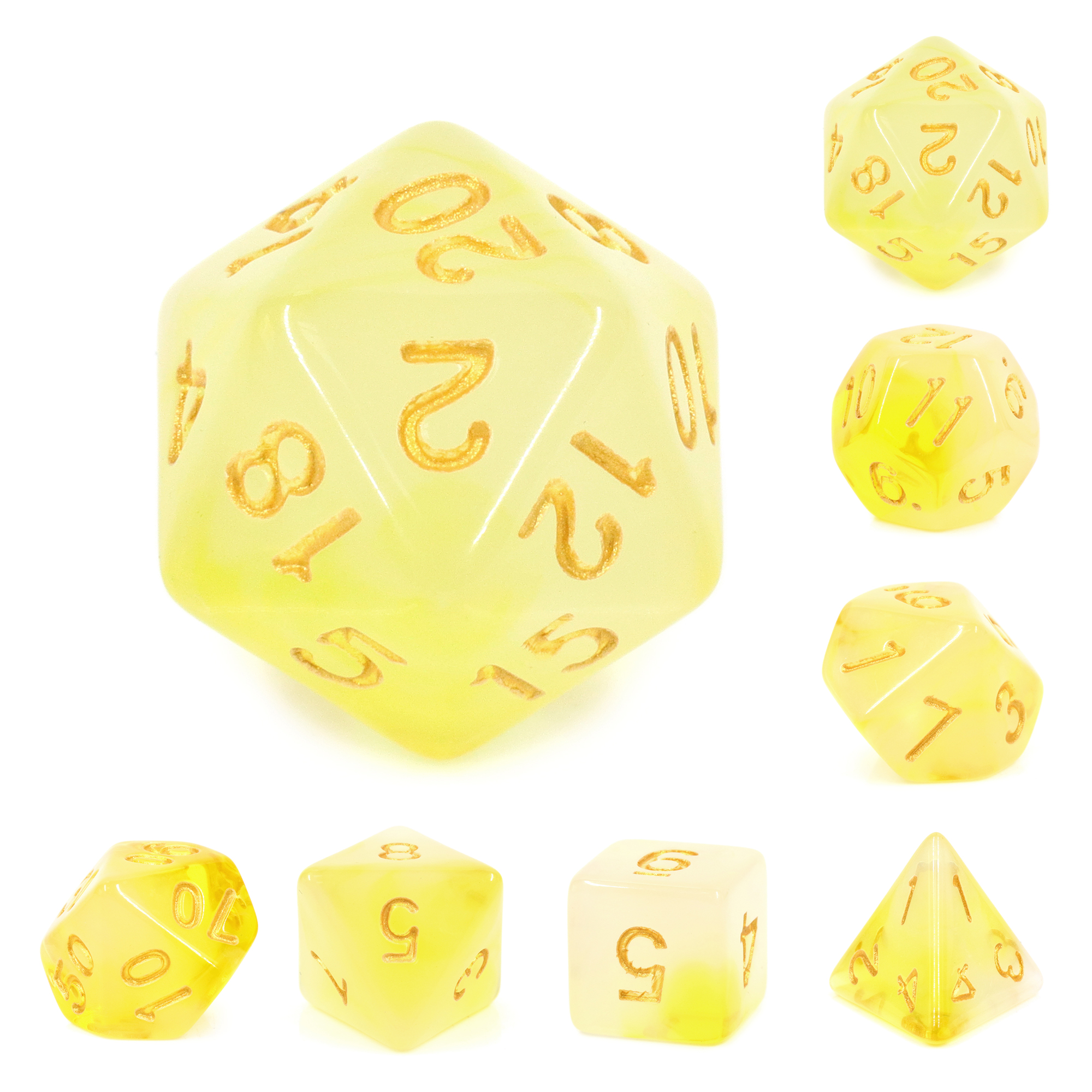 Yellow Milky Dice