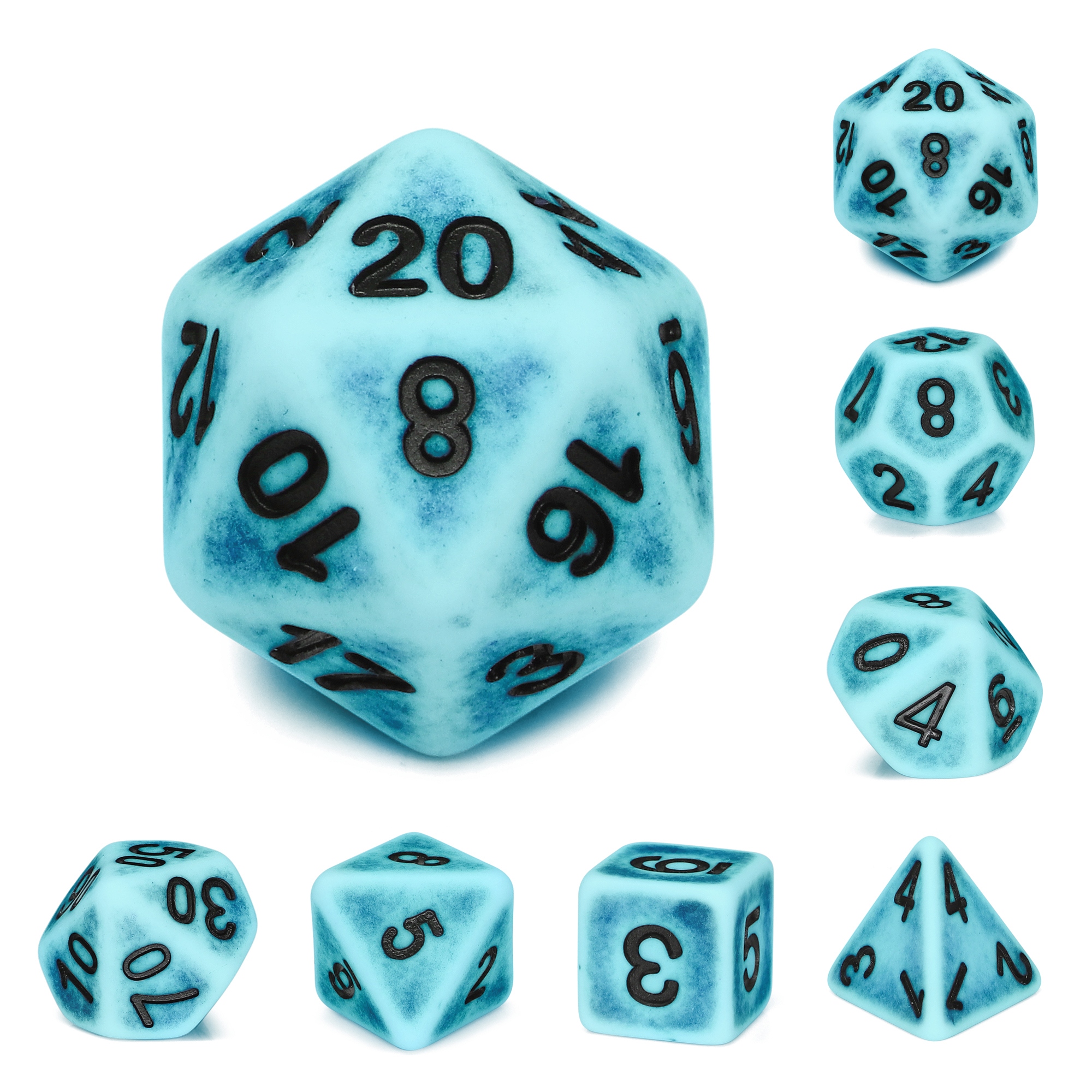 Peacock Ancient,Ancient Dice Set