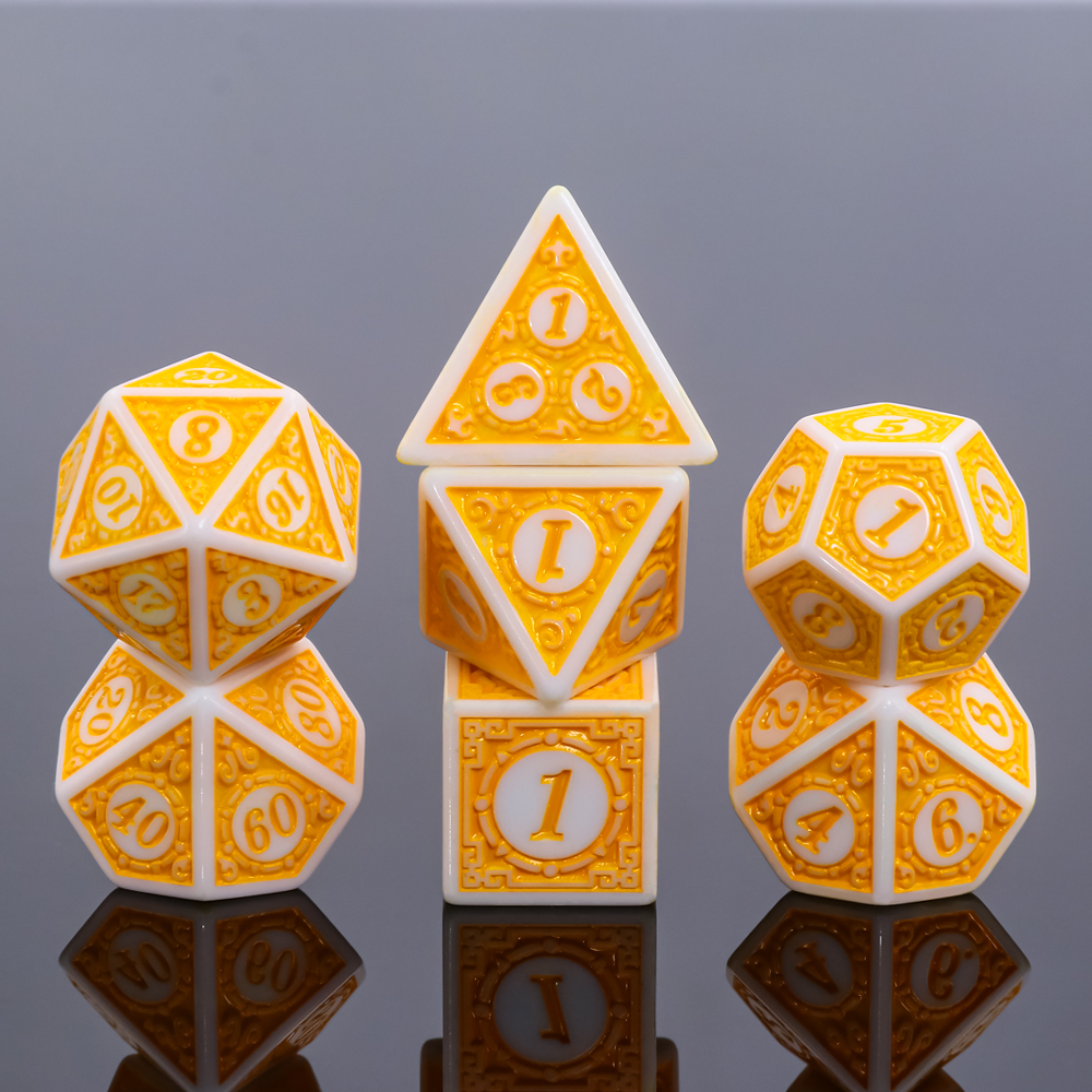 The Magic(gold),Opaque Dice Set